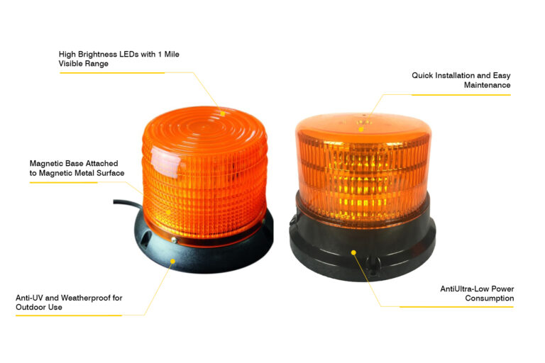 LED Beacons - Basic Type Beacon Lights - Warning Beacons