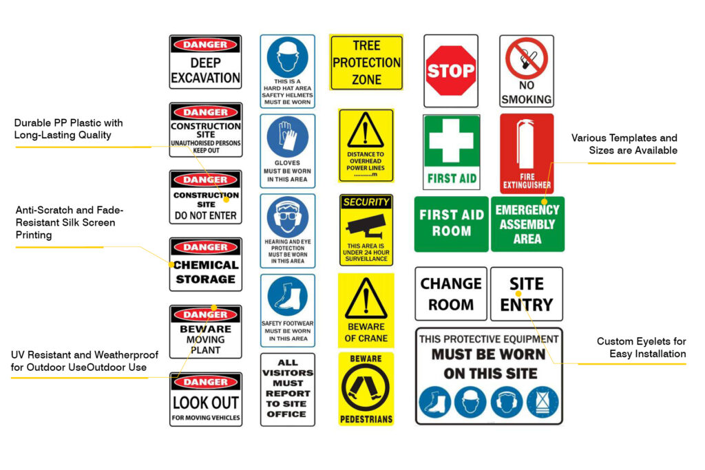 Poly Signs for Every Need - Custom Road Safety Signs | OPTRAFFIC