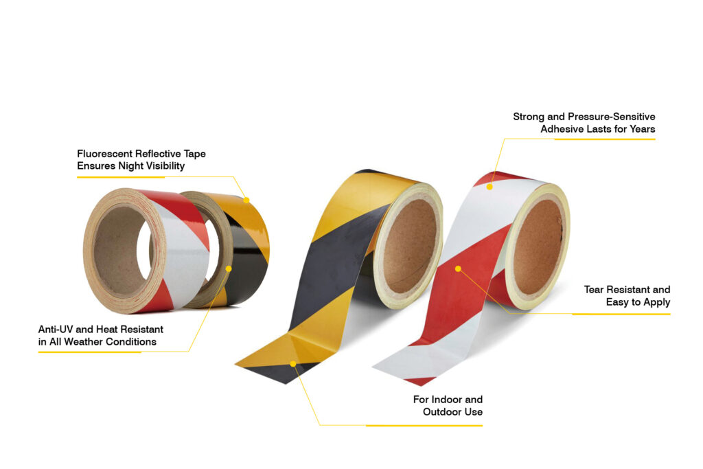 OPTRAFFIC Reflective Tape - Warning Tape - High visibility tape