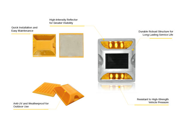 Solar Road Studs - Solar Road Markers - Sustainable Road Studs