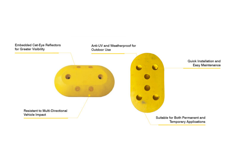 Traffic Rumble Bar - OPTRAFFIC Yellow Color Rumble Bars