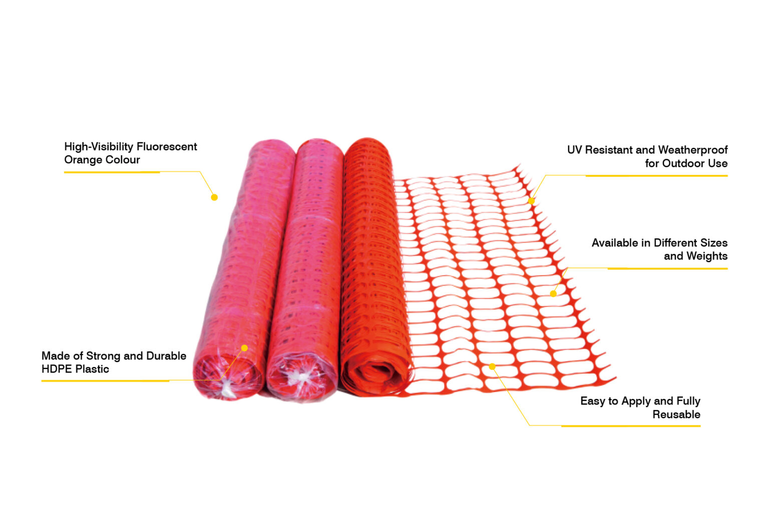 Safety Fence - Temporary Fence - Plastic Fence | OPTRAFFIC