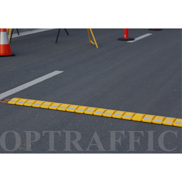 Portable Speed Bump - Durable Rubber Speed Bump | OPTRAFFIC