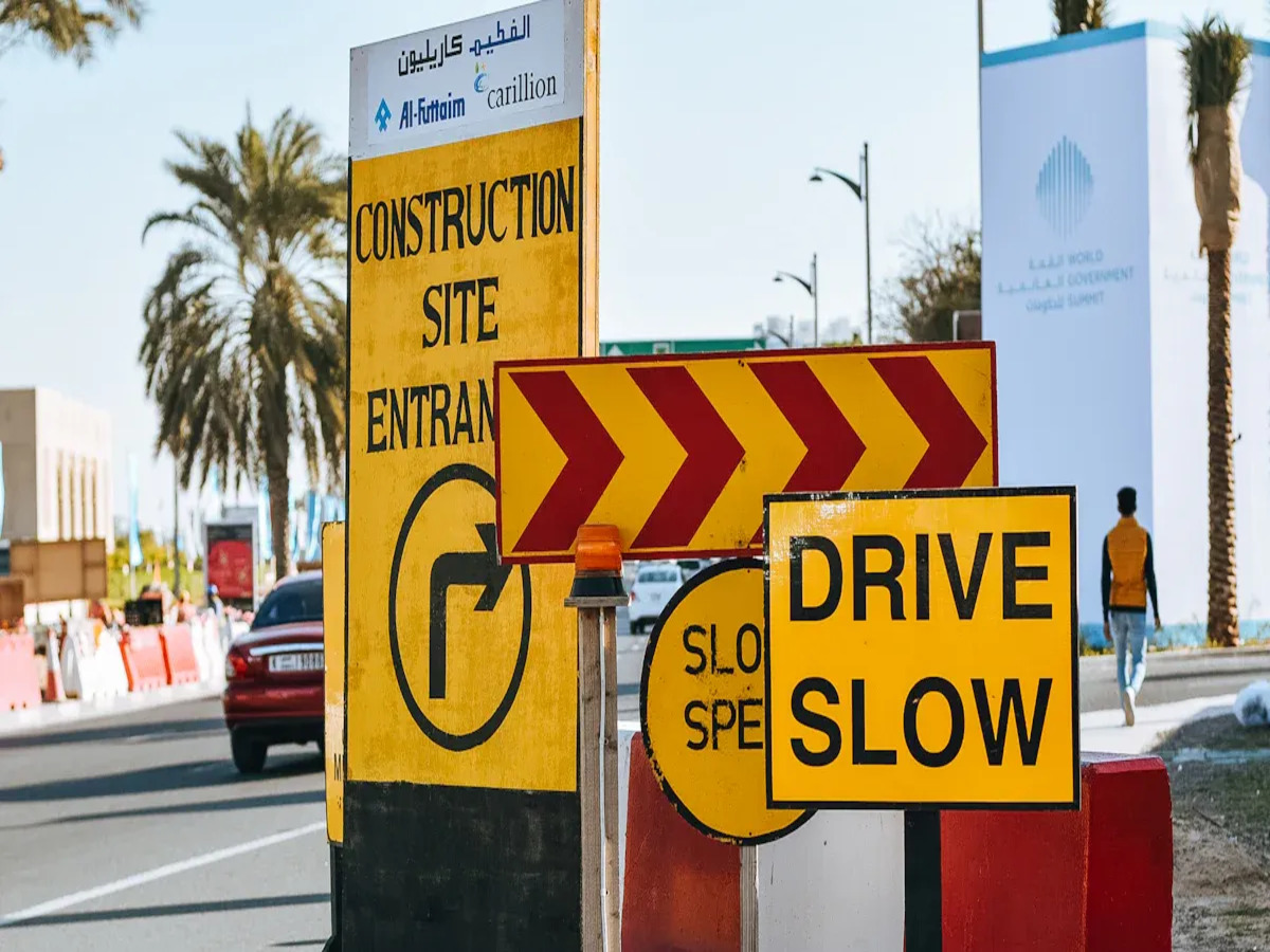 Install Portable Traffic Signs on Different Surfaces