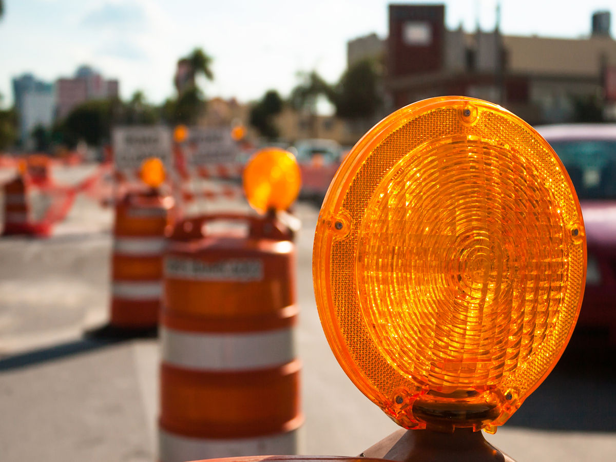 Traffic Barrels with Lights: Enhancing Road Safety and Visibility