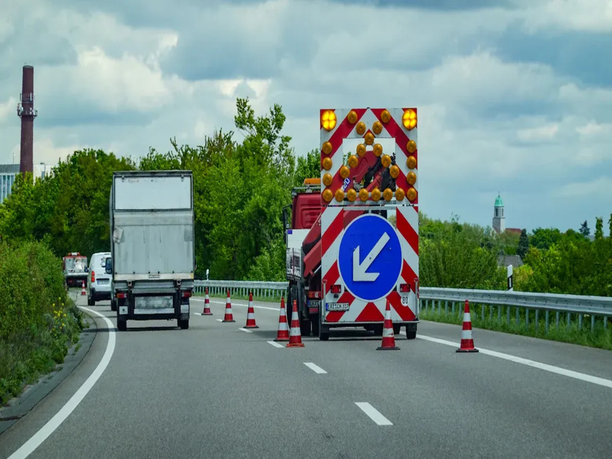 Long-Haul Truck Driver: What Traffic Barrier Cones Have to Do