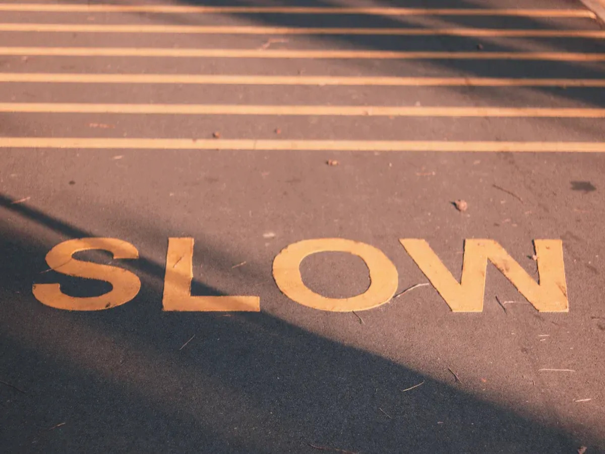 Elegir la parada correcta/mango de letrero lento - OPCIONES