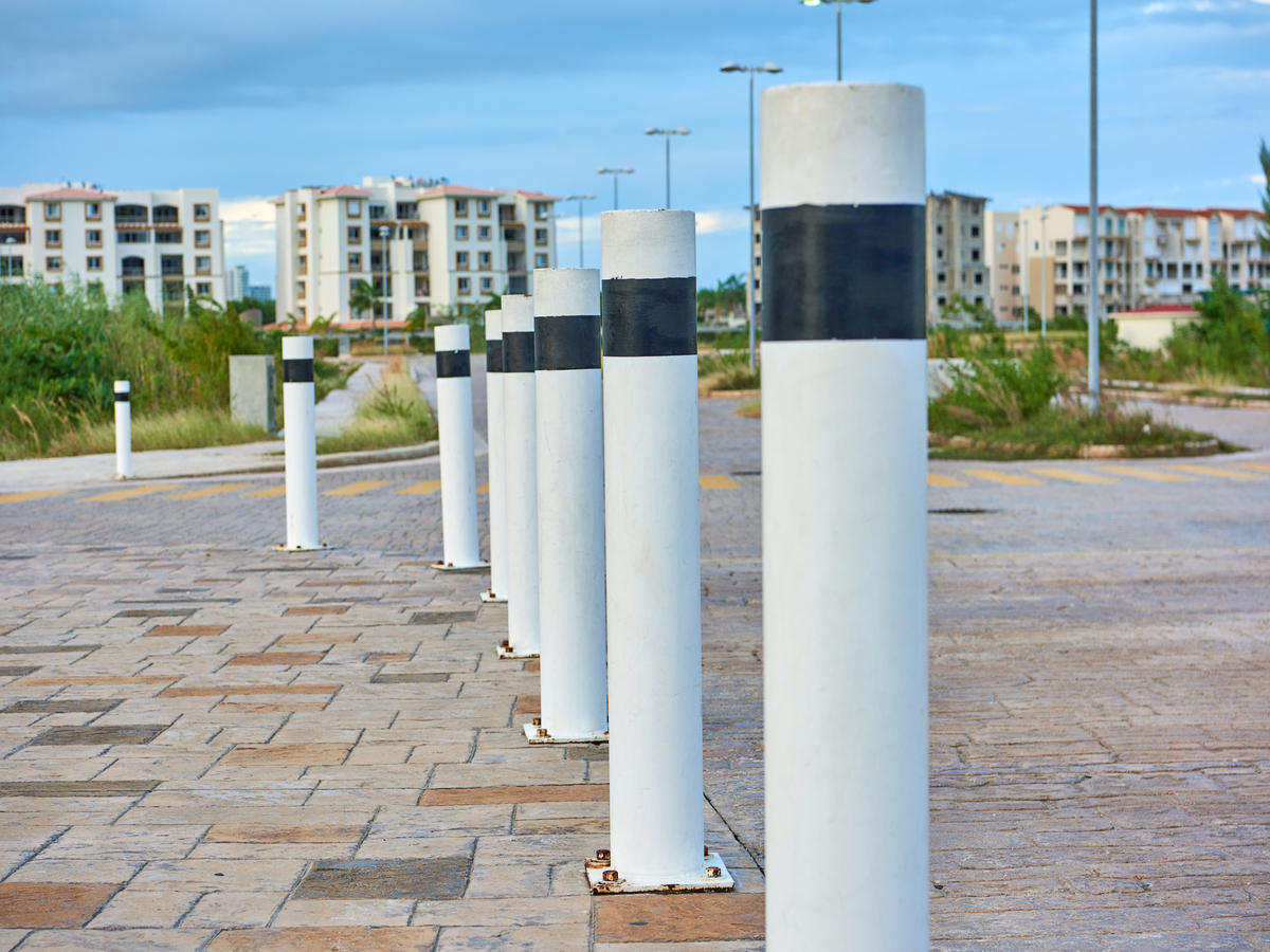 How to Choose the Best Traffic Bollard Material for Your Project - OPTSIGNS