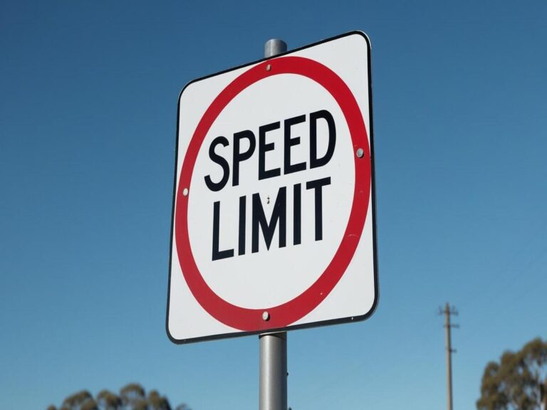 Australian Speed Limit Sign Sizes for Road Contractors
