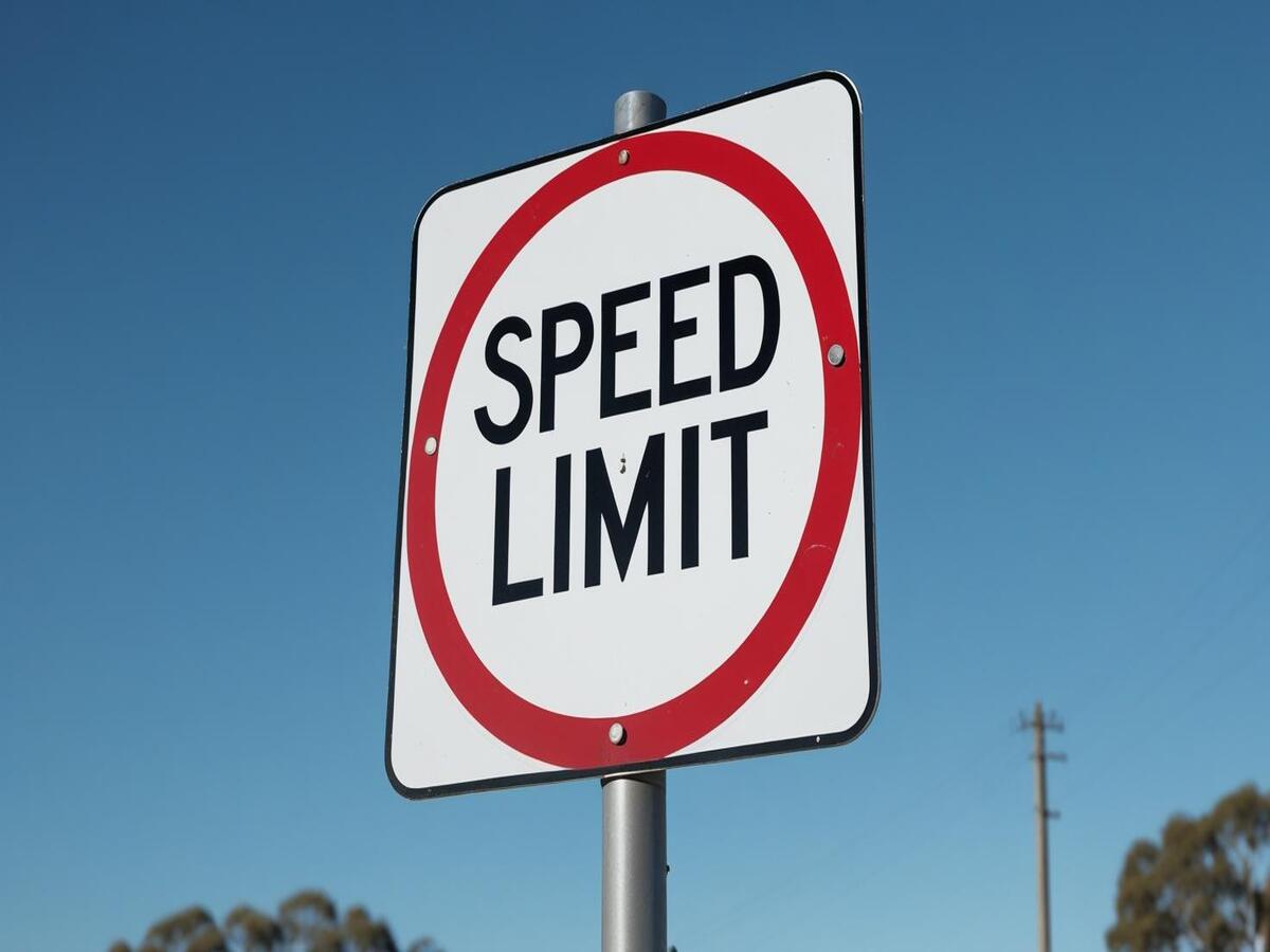 Australian Speed Limit Sign Sizes for Road Contractors