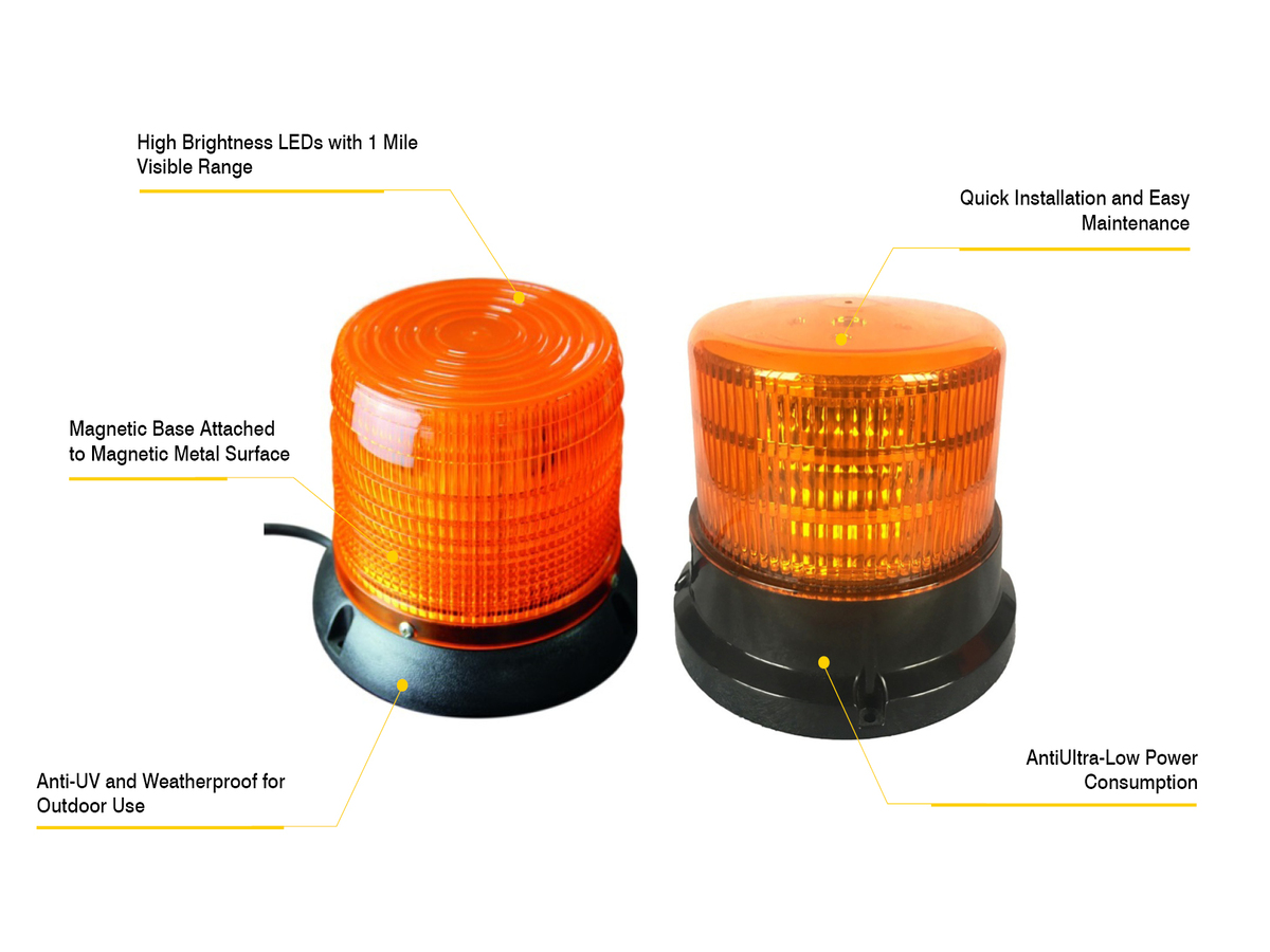 Choose Between Beacons, Strobes, and Other LED Warning Lights