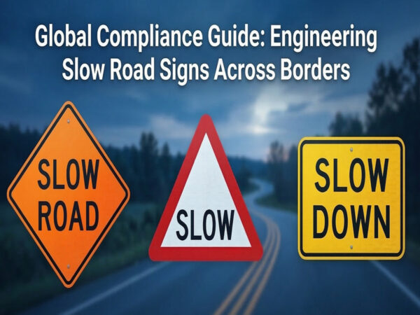 Global Guide: Engineering Slow Road Signs Across Borders