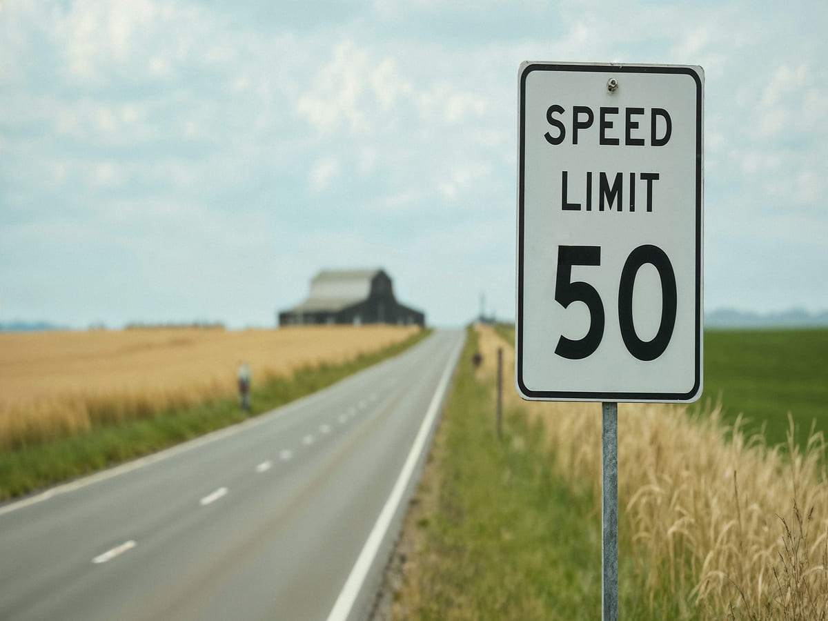 Why Don't American Speed Limit Signs Have a Unit?