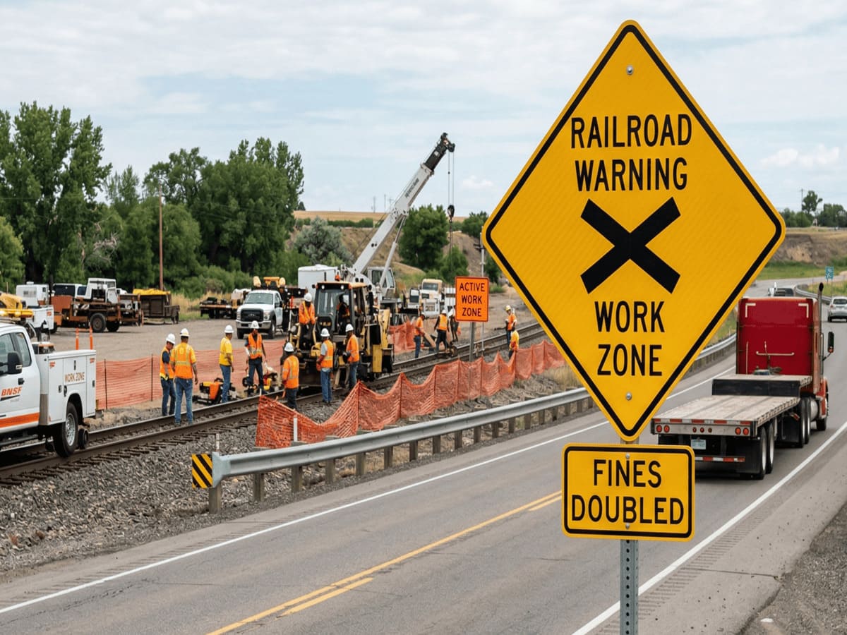 Railroad Warning Signs: Rail-Adjacent Work Zone TTC Guide | OPTRAFFIC
